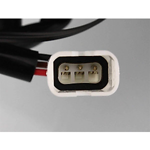 Kool Vue Mirror Set Compatible with 1990-1997 Toyota Land Cruiser, Fits 1996-1997 Lexus LX450, Driver and Passenger Side Manual Folding, Paintable, Power Glass