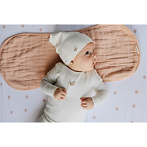 Crib Sheets Set 2 Pack - Baby Crib Sheets with 100% Jersey Cotton - Crib Sheets for Boys and Girls, Newborn Essentials (Crib, Pink Tulip)