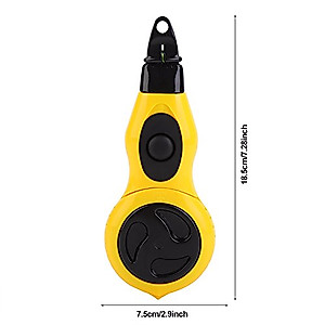 Chalk Box, Automatic Alignment Line Ink Fountain Chalk Line Scribe Carpenter Ink Marker Carpenter Ink Fountain Automatic Dial Back Line Level Woodworking Tools