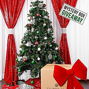 Red Backdrop Curtain 2 Panels 2ftx8ft Sequin Backdrop Drapes Red Glitter Curtains Shimmer Wedding Backdrop Curtain Drapes Fabric Red Background