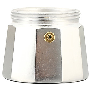 J&V TEXTILES Stovetop Espresso and Coffee Maker, Moka Pot for Classic Italian and Cuban Café Brewing, Cafeteria, (12-Cup)