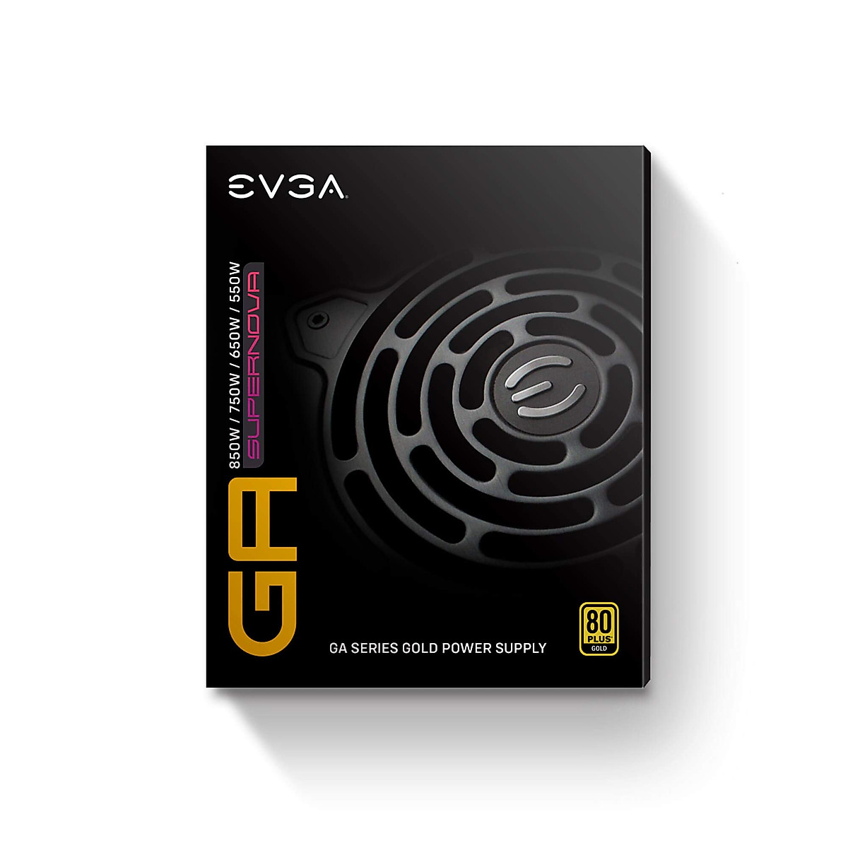 EVGA 220-GA-0750-X1 Super Nova 750 Ga, 80 Plus Gold 750W, Fully Modular, ECO Mode with Dbb Fan, 10 Year Warranty, Compact 150mm Size, Power Supply