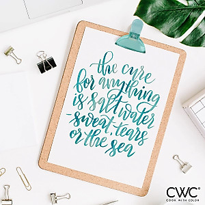 COOK WITH COLOR 6 Pc Chip Bag Clips with Magnet- Food Clips, Chip Clips, Small Bag Clips for Food Storage with Air Tight Seal Grip for Bread Bags, Snack Bags and Food Bags - (Teal)