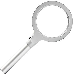 SFMZCM Magnifying GlassHandheld Reading Magnifier -Lens for Book Newspaper Maps Reading, Classroom Science, Insect & Hobby Observation, Great for Seniors and Kids