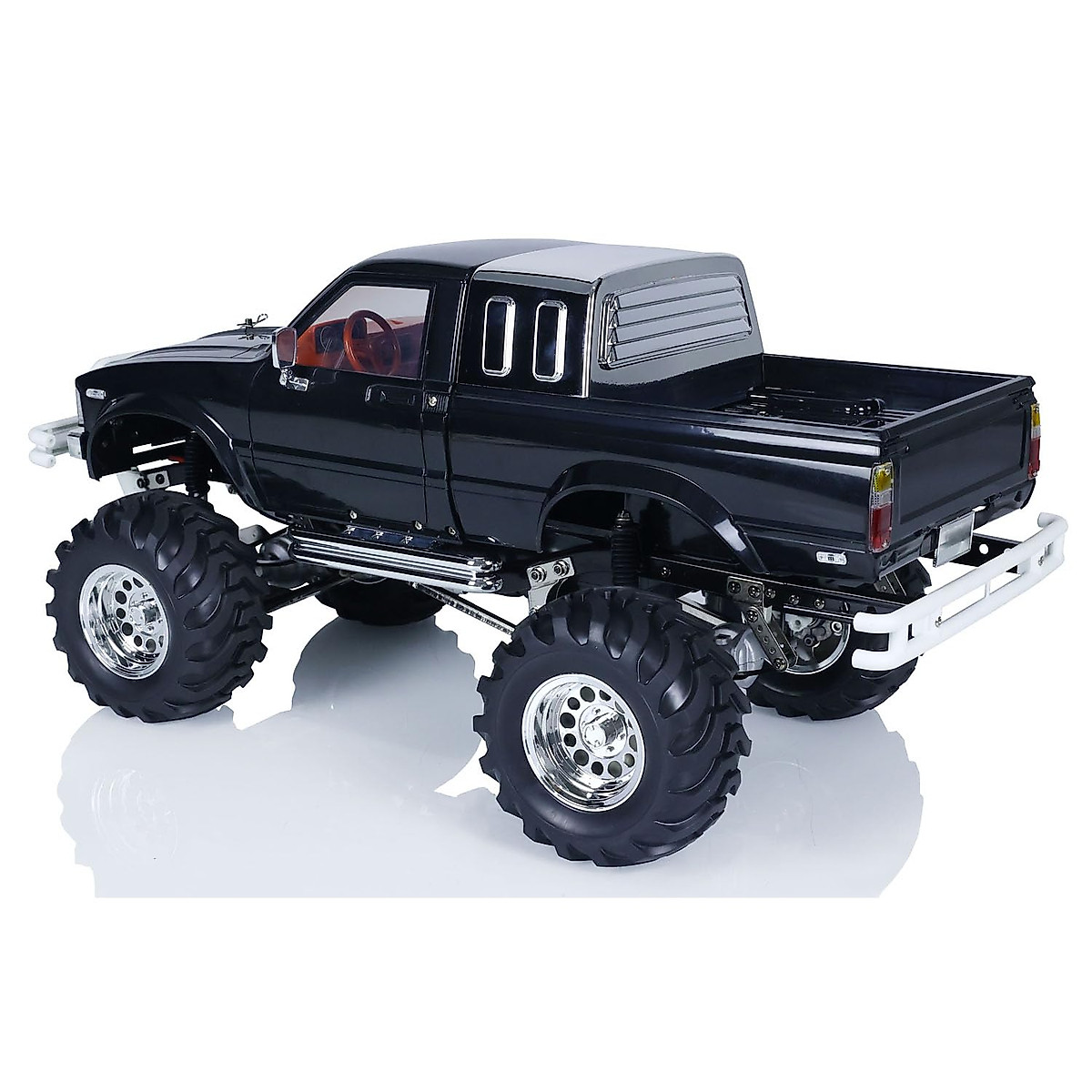 wheelfun Hg 1/10 4 * 4 RC Pickup Truck Rally Car Series Car Racing Crawler 2.4G RTR Black