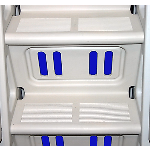 Blue Wave NE115 Neptune A-Frame Entry System for Above Ground Pools, White