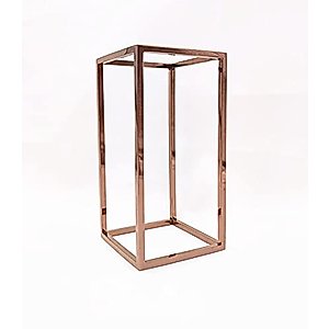 Rose Gold Stainless Steel Shoe Bag Handbag Display Stands Rack Shop Window Props and Decorations