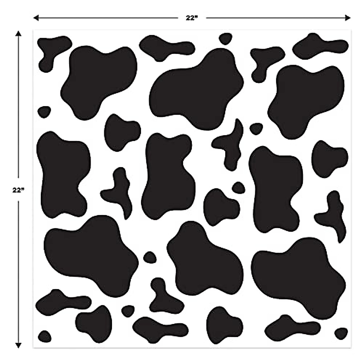 Cow Print Bandana Party Accessory (1 count)