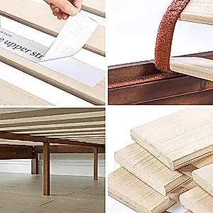 ZINUS Vivek Deluxe Wood Platform Bed Frame with Headboard / Wood Slat Support / No Box Spring Needed / Easy Assembly, King