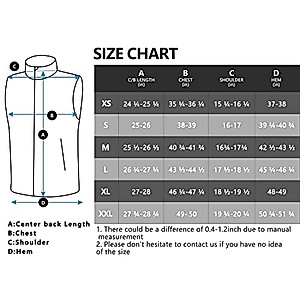 Little Donkey Andy Women’s Lightweight Puffer Vest, Packable Sleeveless Jacket for Hiking Ski Walking Soft Pink M