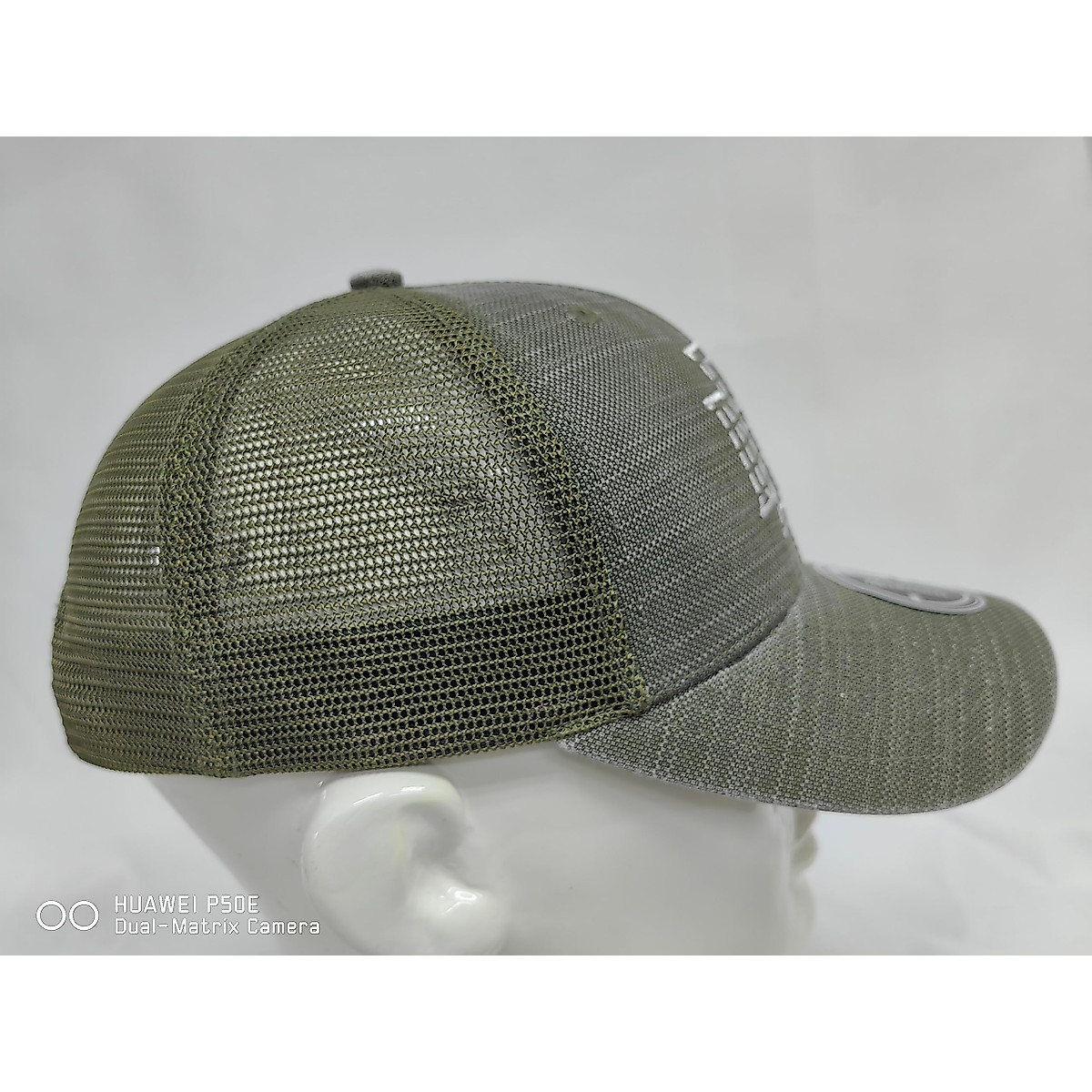 Adjusted Size Washed Cap Closure Popular Fitted Style .100% Cotton 100% Polyester. No Logo. Bottle Green/Green