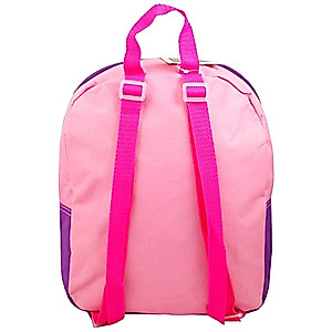 Minnie Mouse Mini Backpack - Bundle with 11” Minnie Mini Backpack, Water Pouch, Minnie Stickers, More - Minnie Mouse Preschool Backpack for Girls Toddler