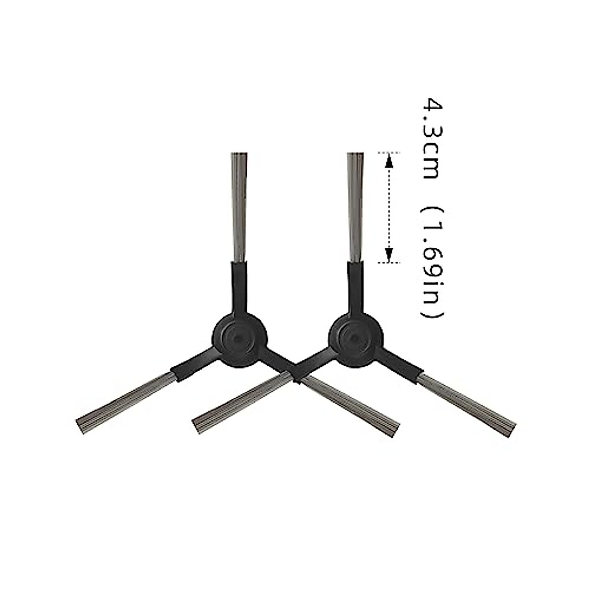 LVTENGAI Replacement Parts Compatible with WYZE Robot Vacuum Cleaner WVCR200S Accessories, 2 Main Brushes, 4 Hepa Filters, 6 Side Brushes Attachment Spare Pack