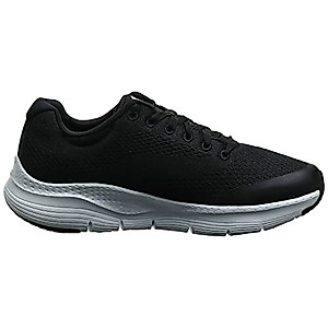 Skechers Men's Arch Fit Blk-red 11 WW US
