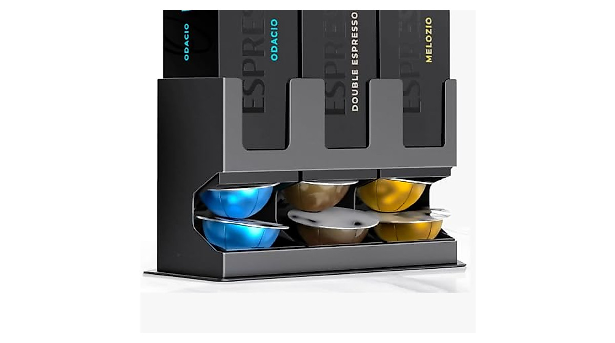 GALVANOX Pod Dispenser for Nespresso Vertuo Coffee