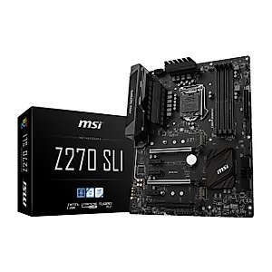 MSI Pro Series Intel Z270 DDR4 HDMI USB 3 SLI ATX Motherboard (Z270 SLI)