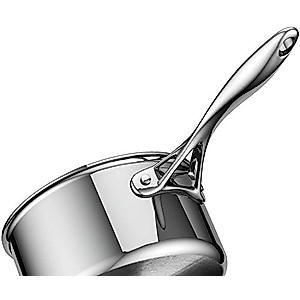 Cooks Standard Multi-Ply Clad Stainless Steel Cookware Set, 9 Piece, Silver