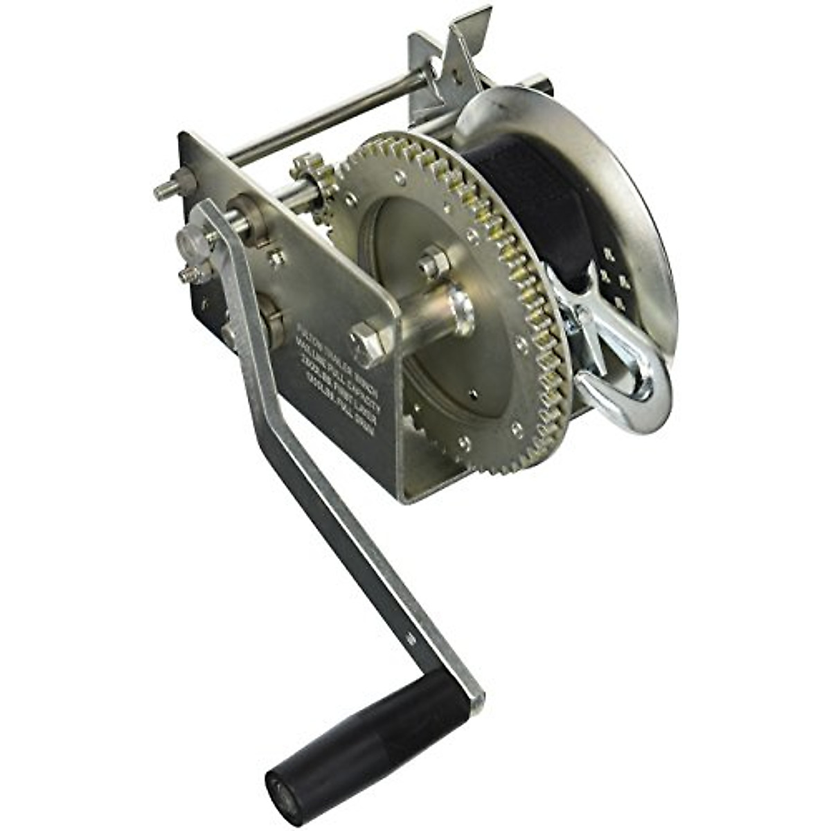 Fulton 142415 Dual Speed Winch with 20' Strap - 2600 lbs. Capacity, 1 Pack