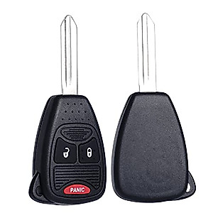 Key Fob Remote Replacement Fits for Dodge Ram 1500 2500 3500 2006 2007 2008 Dakota Magnum Durango Nitro Charger Avenger Caliber Jeep Wrangler Patriot Grand Cherokee Keyless Entry Remote OHT692427AA