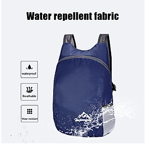 20L Ultra Lightweight Foldable Backpack Small Hiking Rucksack Ultralight Water Resistant Travel Packable Daypack for Men Women for Outdoor Sport Travelling Walking Hiking Camping Biking