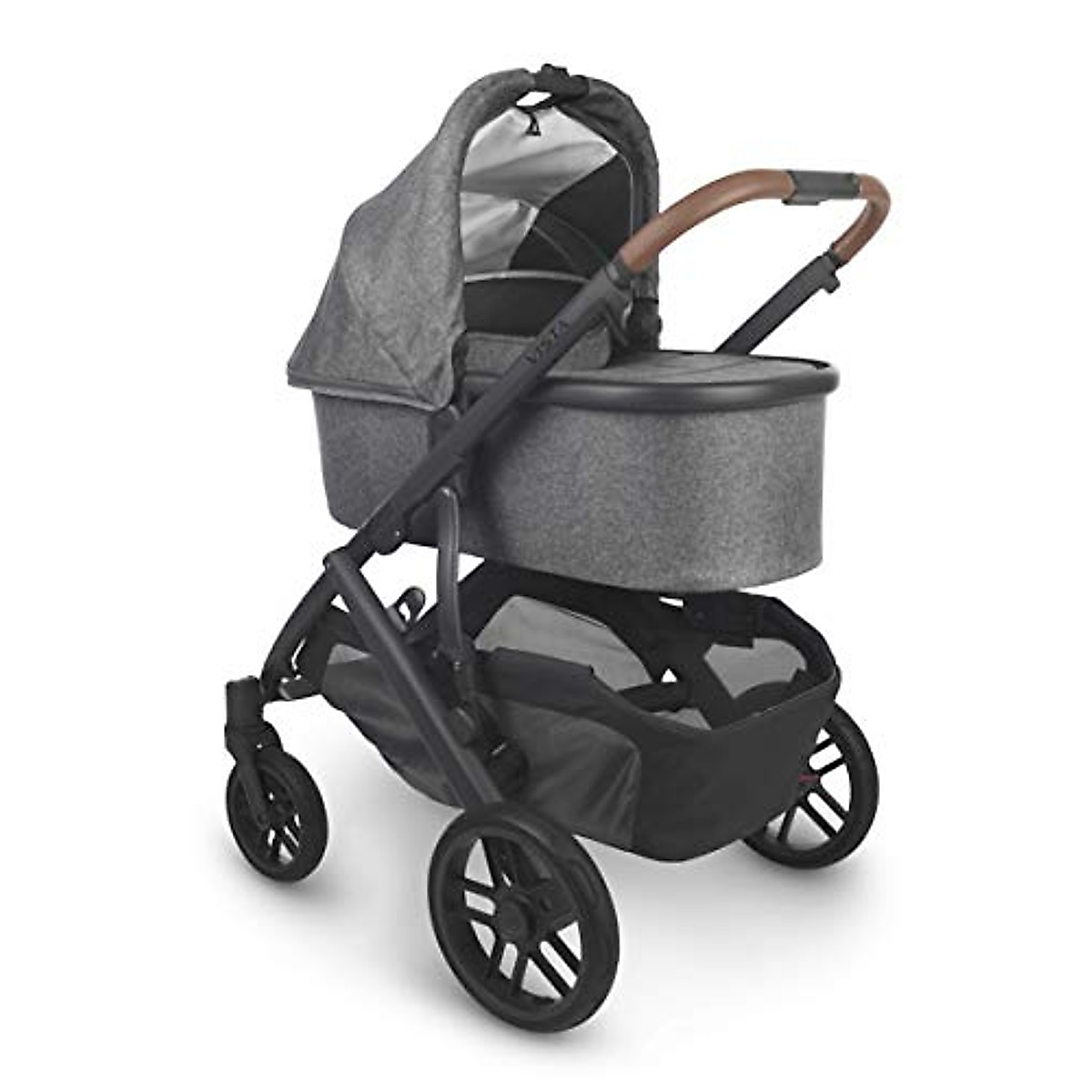 Vista V2 Stroller - Greyson (Charcoal Melange/Carbon/Saddle Leather)