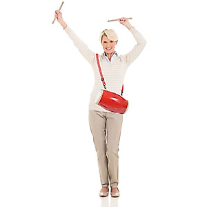 1 Set Portable Waist Drum Hand Drum for Celebration Performance Kids Drum Set