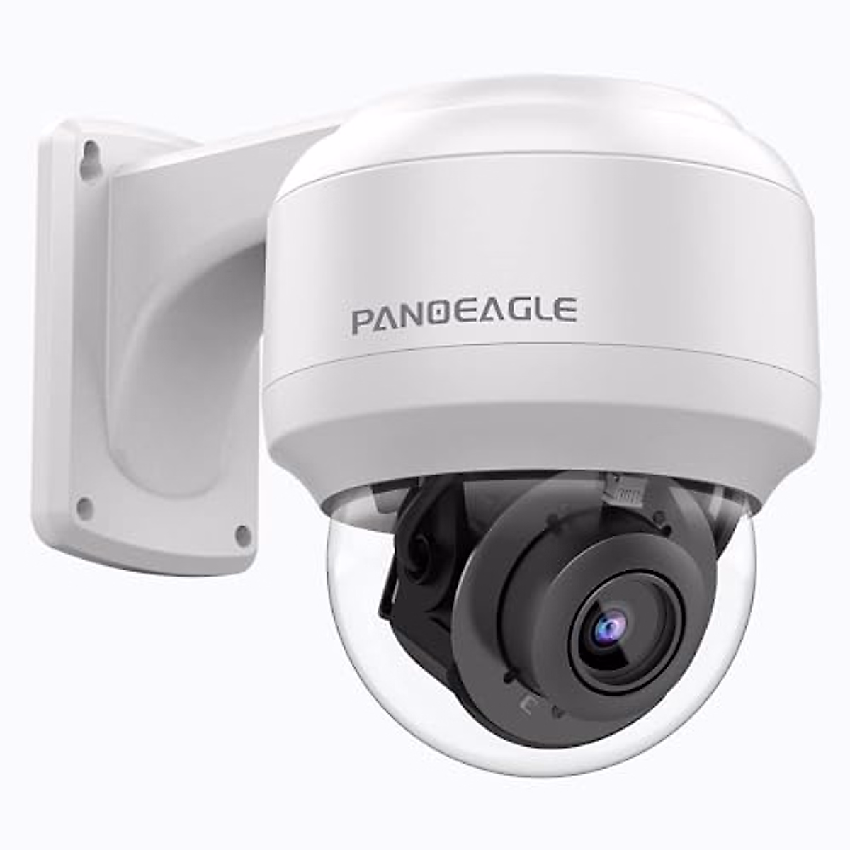 Compatible for Hikvision 5MP Outdoor PTZ PoE IP Dome Camera,4X Optical Zoom 16x Digital Zoom Pan/Tilt with164ft Night Visiont,Built-in Mic,IP67 Weatherproof,Motion Detection