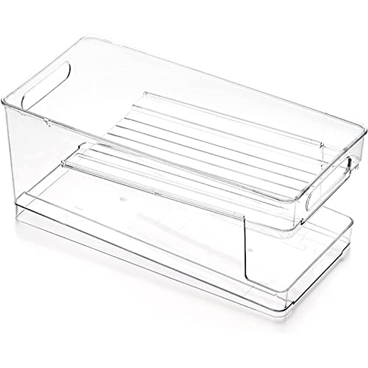 ROHAM Refrigerator Organizer Bins Pop Soda Can Dispenser Beverage Holder (12 Oz, 6 inch Wide)