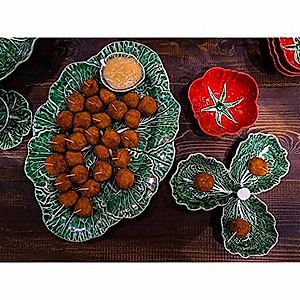 Bordallo Pinheiro Cabbage Olive Dish