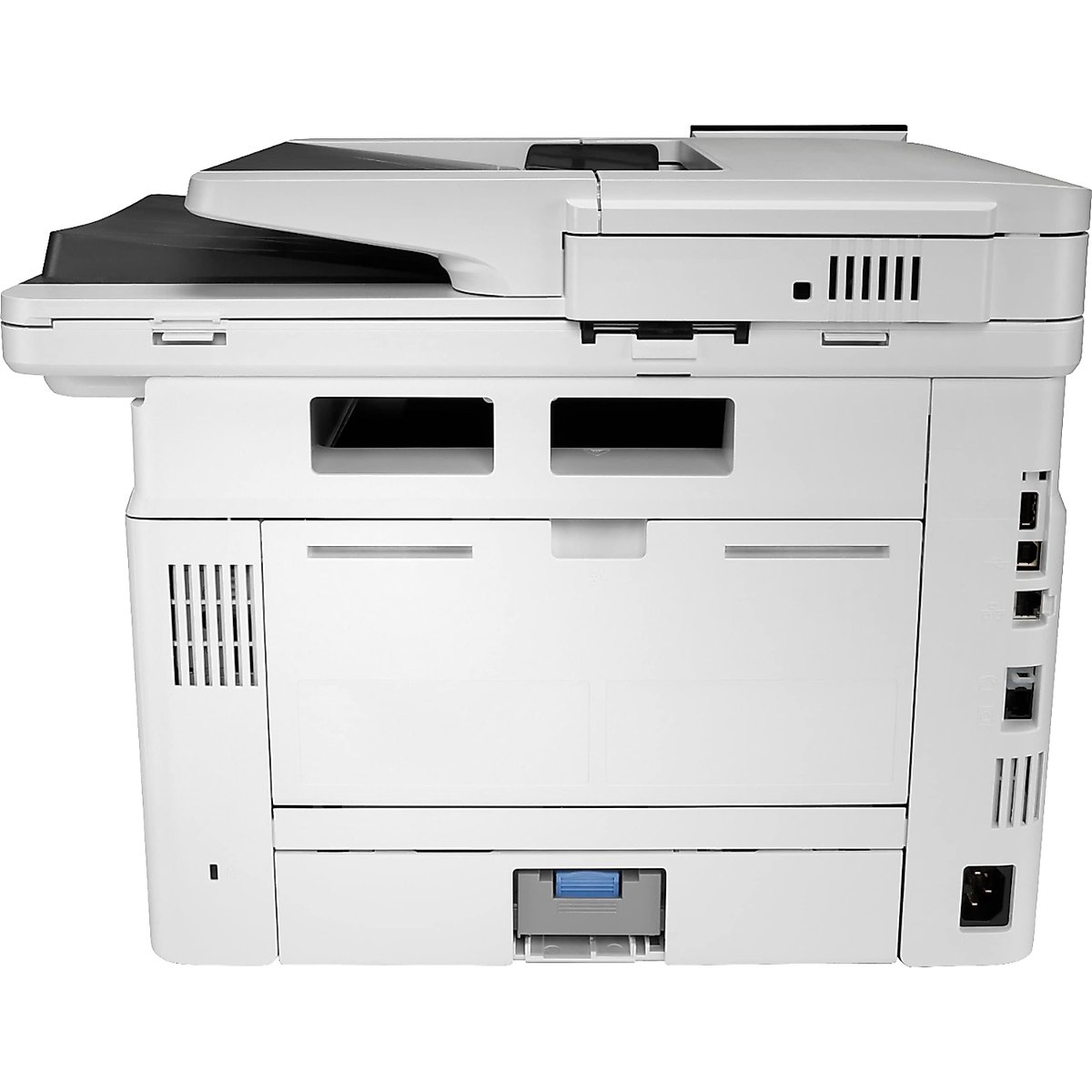 HP Laserjet Enterprise MFP M430f All-in-One Wired Monochrome Laser Printer, White - Print Scan Copy Fax - 4.3" LCD, 40 ppm, Auto Duplex Printing, 50-Sheet ADF, Ethernet (Renewed)