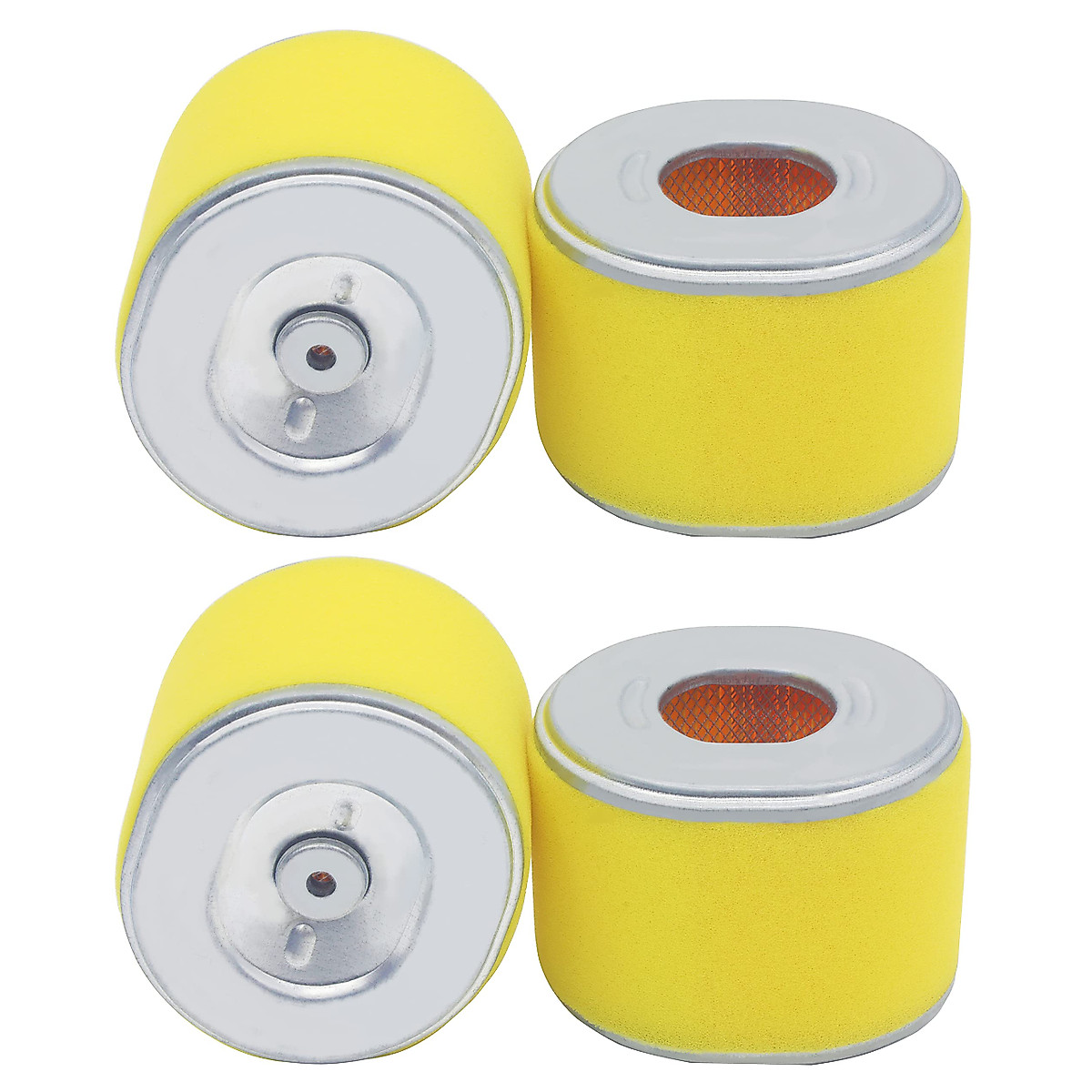 Fullas GX270 Air Filter Compatible with Honda GX240 GX270 8HP 9HP Engine Air Filter Plus Foam, 17210-ZE2-505 Air Filter Replace 17210-ZE2-515, 17210-ZE2-822, 17210-ZE2-821, 17210-ZE2-882 4 Pack