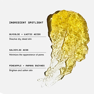 Versed Doctor’s Visit Instant Resurfacing Face Mask - AHA, BHA and Enzyme Exfoliating Mask Helps Reduce Hyperpigmentation - Smooth and Moisturize Skin with Vitamin C - Vegan (1.7 fl oz)