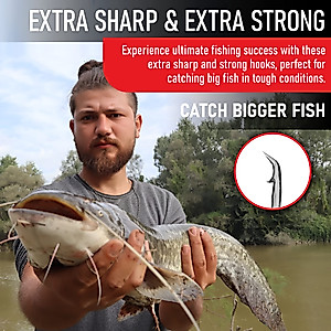 Catfish Hooks for Catfishing – Catfishing Tackle – Catfishing Equipment – Catfishing Gear and Equipment Hooks
