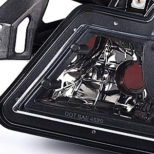 CNNELL Fog Lights Lamps Compatible With Chevy Avalanche Pickup Truck 2002-2006 Left and Right Replaces