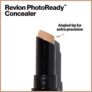 Revlon PhotoReady Concealer Stick, Creamy Medium Coverage Color Correcting Face Makeup, Deep (006), 0.16 oz
