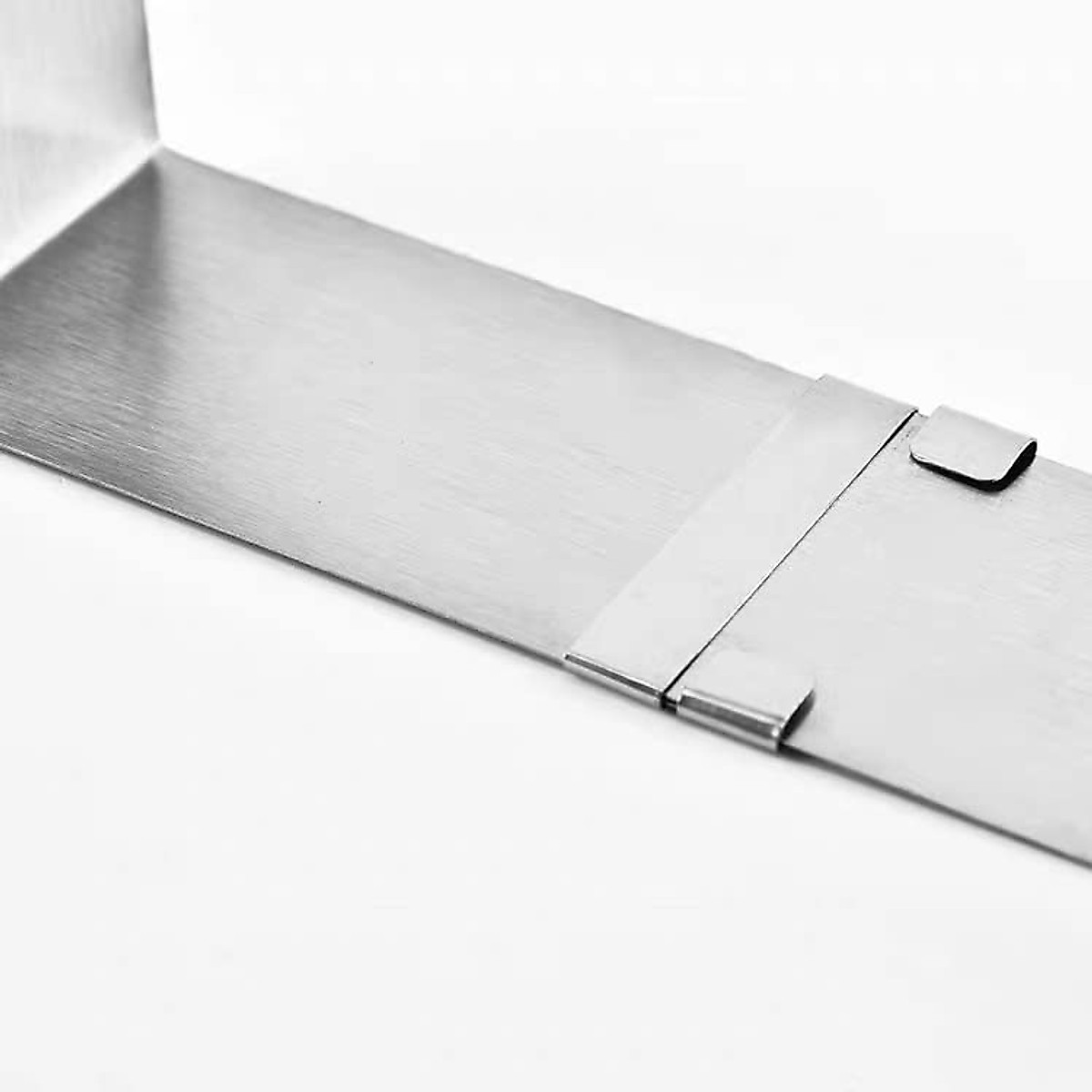 Utoolmart Cake Mold Adjustable Cake Ring Molds from 6" to 11" Stainless Steel Square Mousse Cake Cutter Baking Mold Pastry Kitchen Cooking Tool