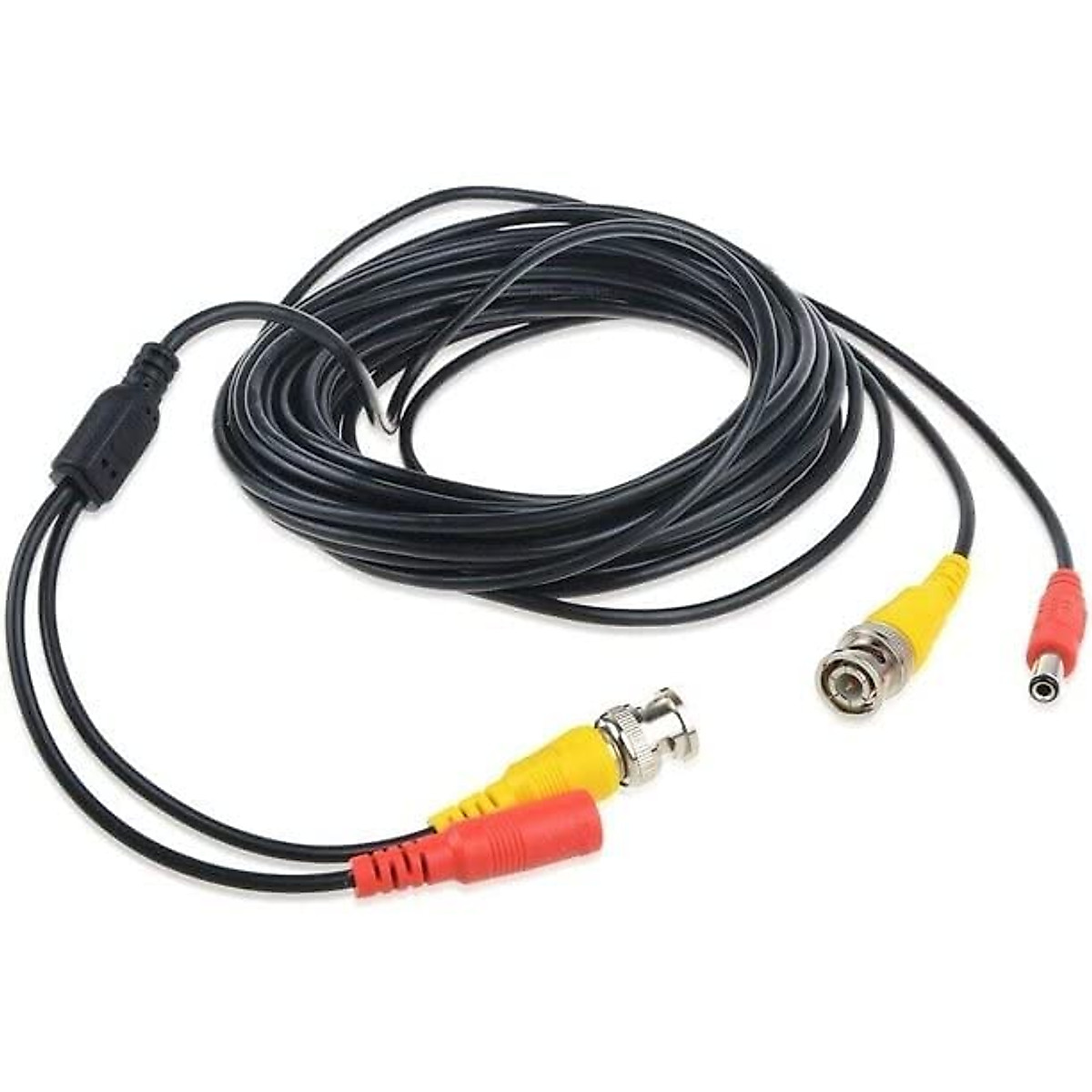 XFXMTJJ Replacement 25FT Black BNC Video Power Cable Cord Compatible with Night Owl C-841-A10 1080P HD BNC Systems