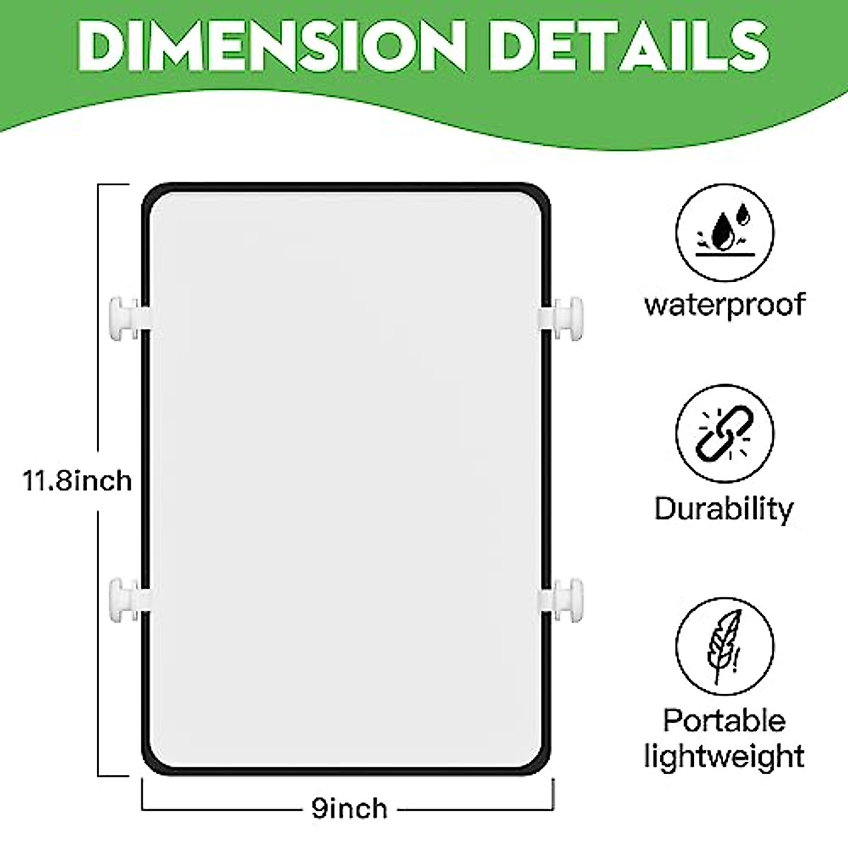 HOKITO 2PCS Divider Tray for Bogg Bag Accessories for Original X Large Help with Organizing for Bogg Bag and Divide Space