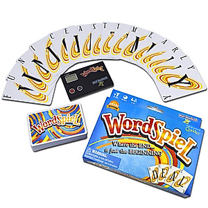 Set WordSpiel — Card Game — Make A Word Using Part of the Word Before — Family Fun Game Night — For Ages 8+