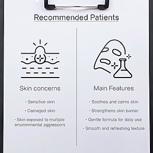 OGANA CELL Oganacell Peptide Face Cream (1.69fl oz) - Intensive Hydration for Dry Skin, Itchiness, Redness. Korean Skin Care. Ceramide NP, Shea Butter, Panthenol.