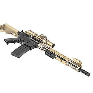 Tough Tactical Tools Compatible with MLok Arca-Swiss Rail Adapter, RRS Tripod Dovetail Adapter (MLok)