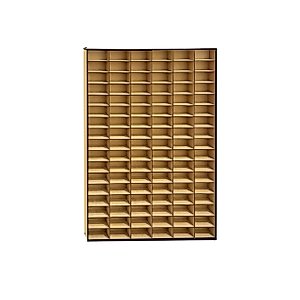 Alejandro Cortes Shelves Garage Collector's Shelf: 102-Slot Display Case Storage Organizer for 1/64 Scale Model Cars Toy Diecast , Ideal Model car Display case