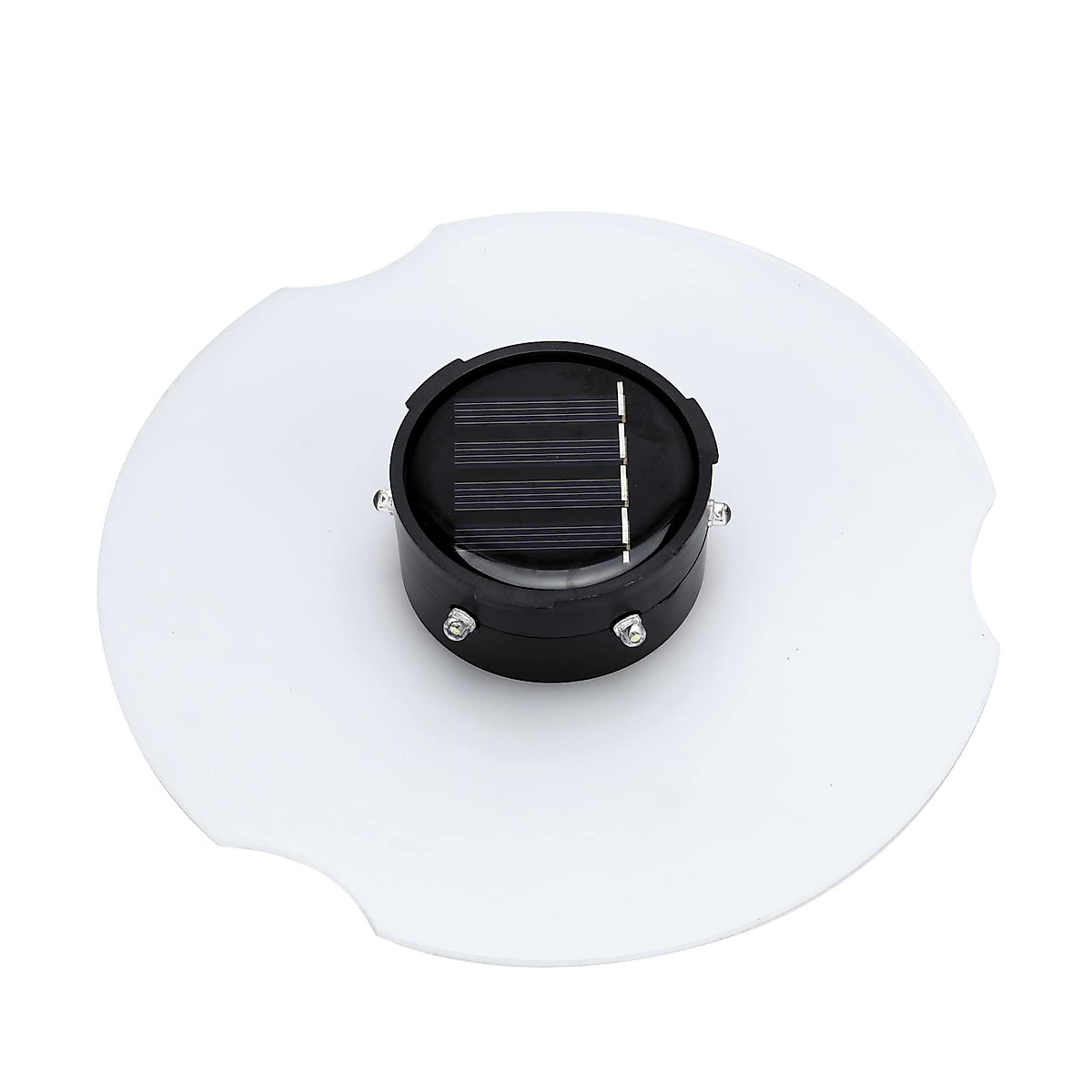 MUMTOP Solar Panels for Bird Bath, 6 Led Solar Power Light Automatically Glow at Night, Waterproof Suitable for Birdbath Outdoor, Yard, Garden Decoration