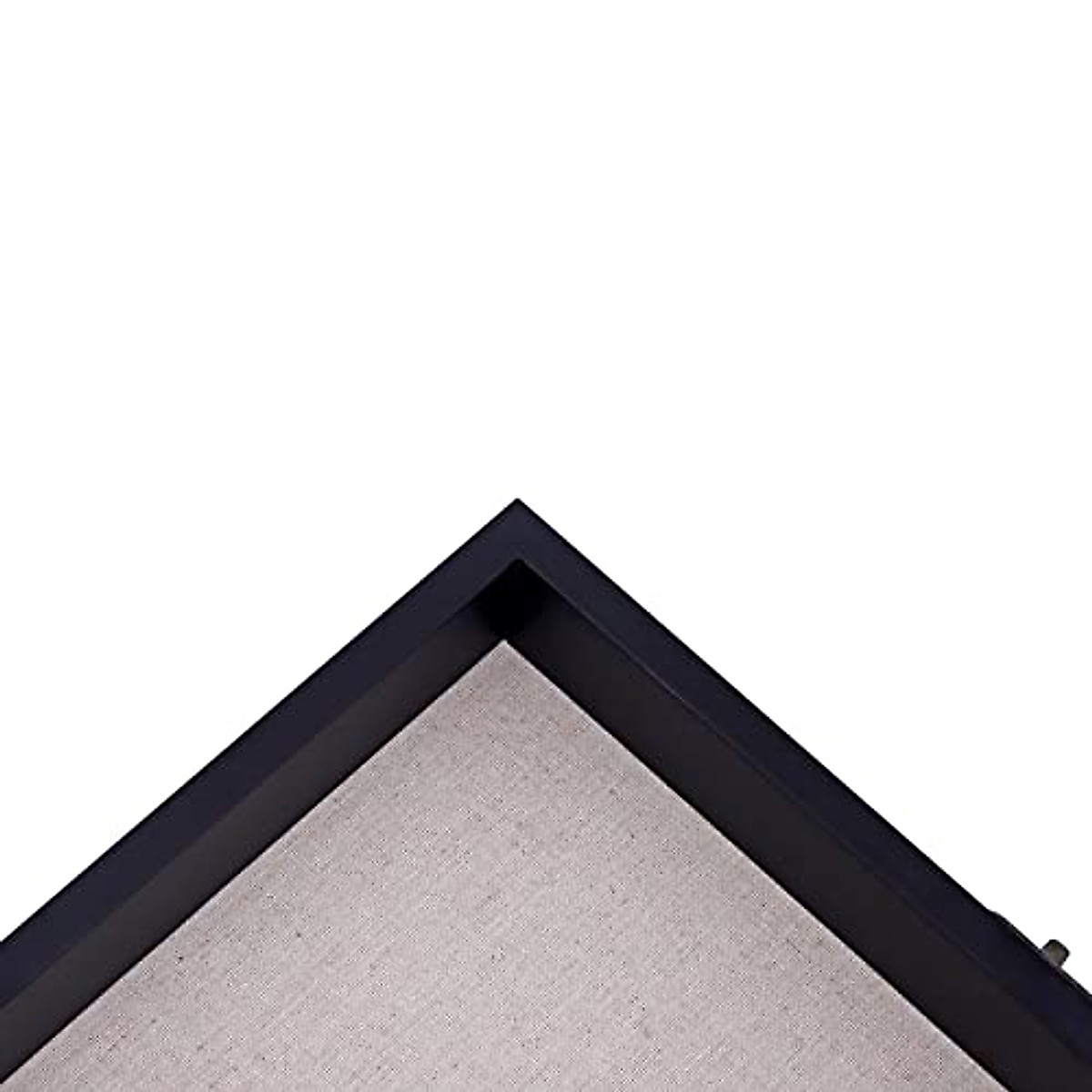 UMICAL 11x14 Shadow Box Display Case Black Shadow Box Frame with Linen Back and HD Plexiglass Window Door Wood Memory Box for Keepsakes