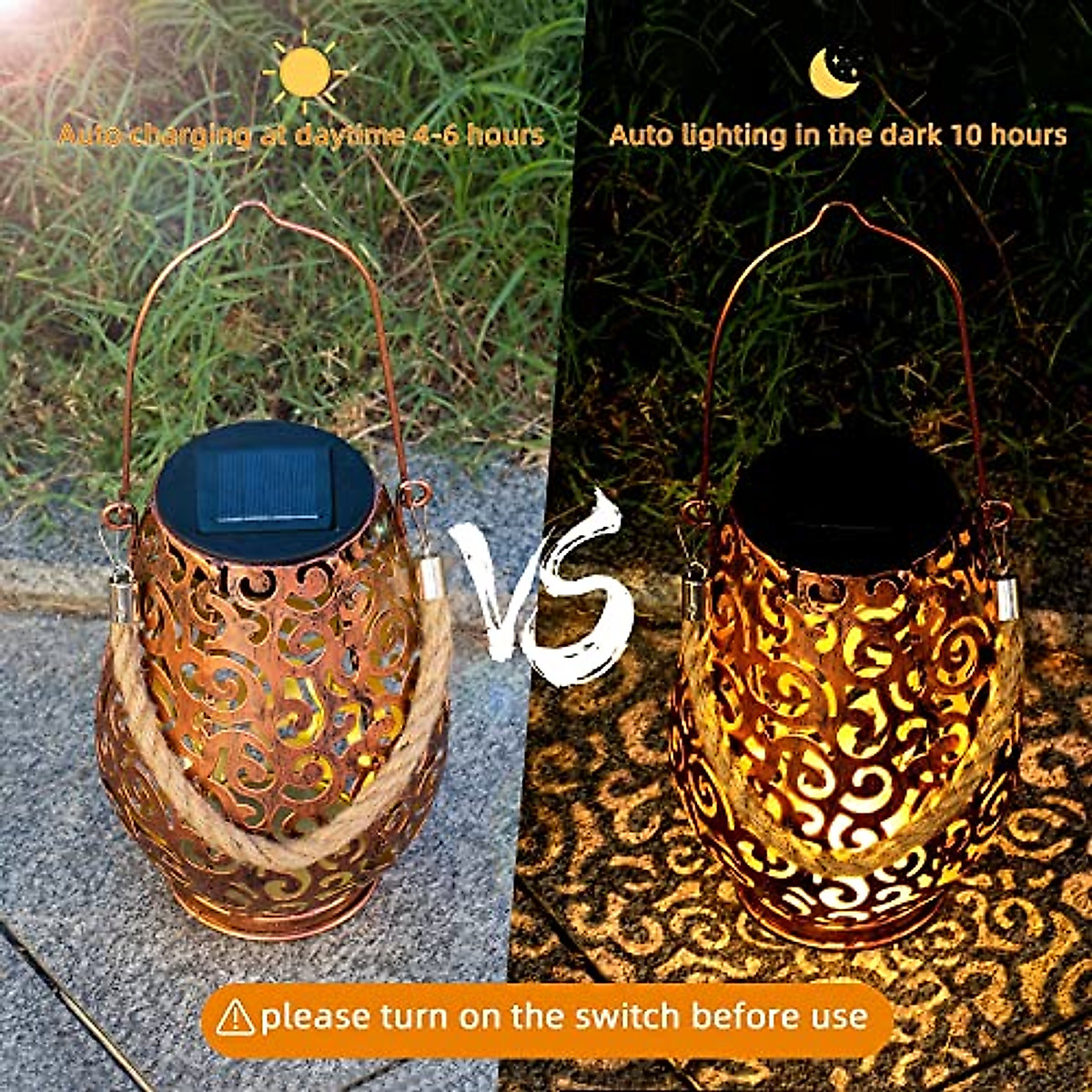 Adair Solar Powered Integrated Led Outdoor Lantern (Set of 2)