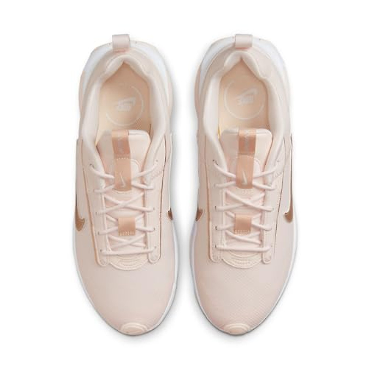 NIKE Women's Sneaker, Light Soft Pink Shimmer White, 8.5