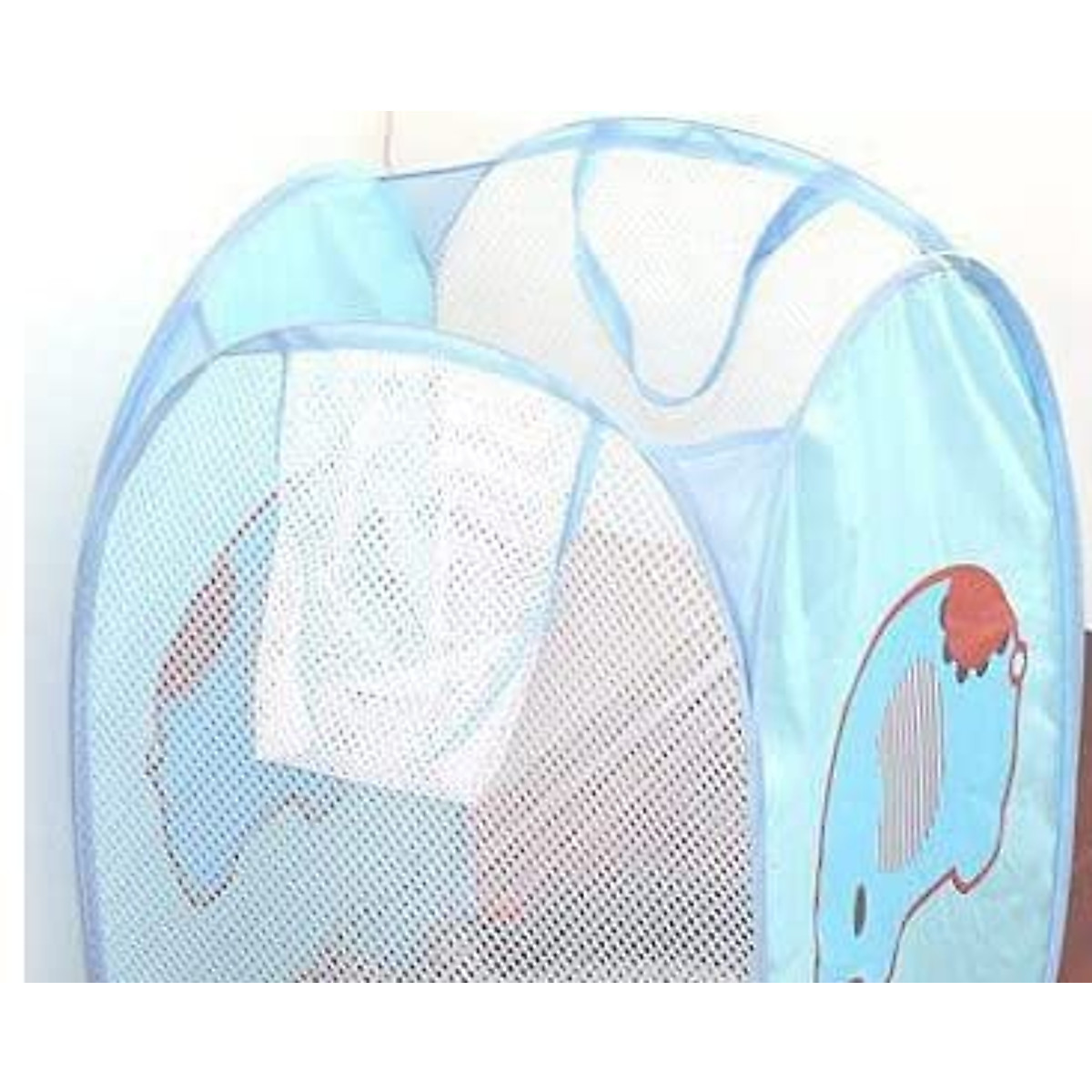 3PCS Mesh Popup Hamper-Foldable Lightweight Basket for Washing-Durable Clothing Storage for Kids Room,Students College Dorm,Home,Travel and Camping-Pop-up Clothes Hamper（Match 7）