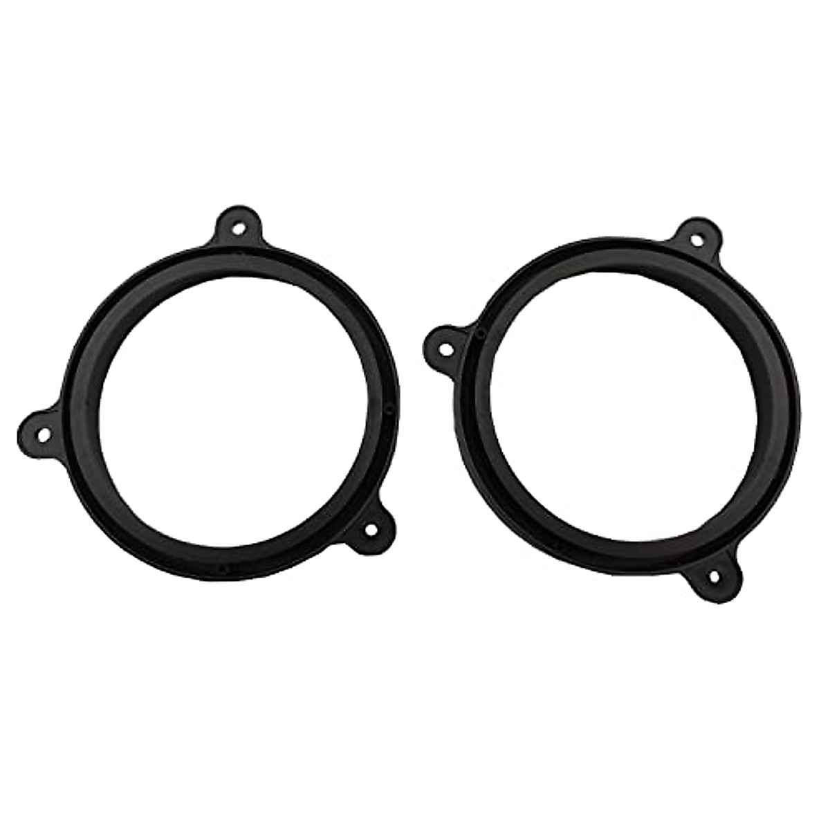 DKMUS Rear Door Speaker 6.5 Inch Mount Adapter Plates for Subaru Forester Impreza Legacy Stand Ring Spacer Kit