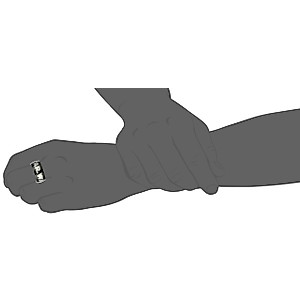 Star Wars Jewelry Logo Stainless Steel Spinner Ring, Size 6