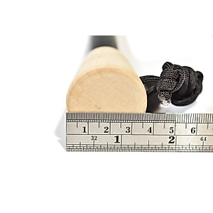 Arcadia Gear Fat Boy Ferro Rod | Extra Large 3/4" D x 6" | Long Term Survival Tool